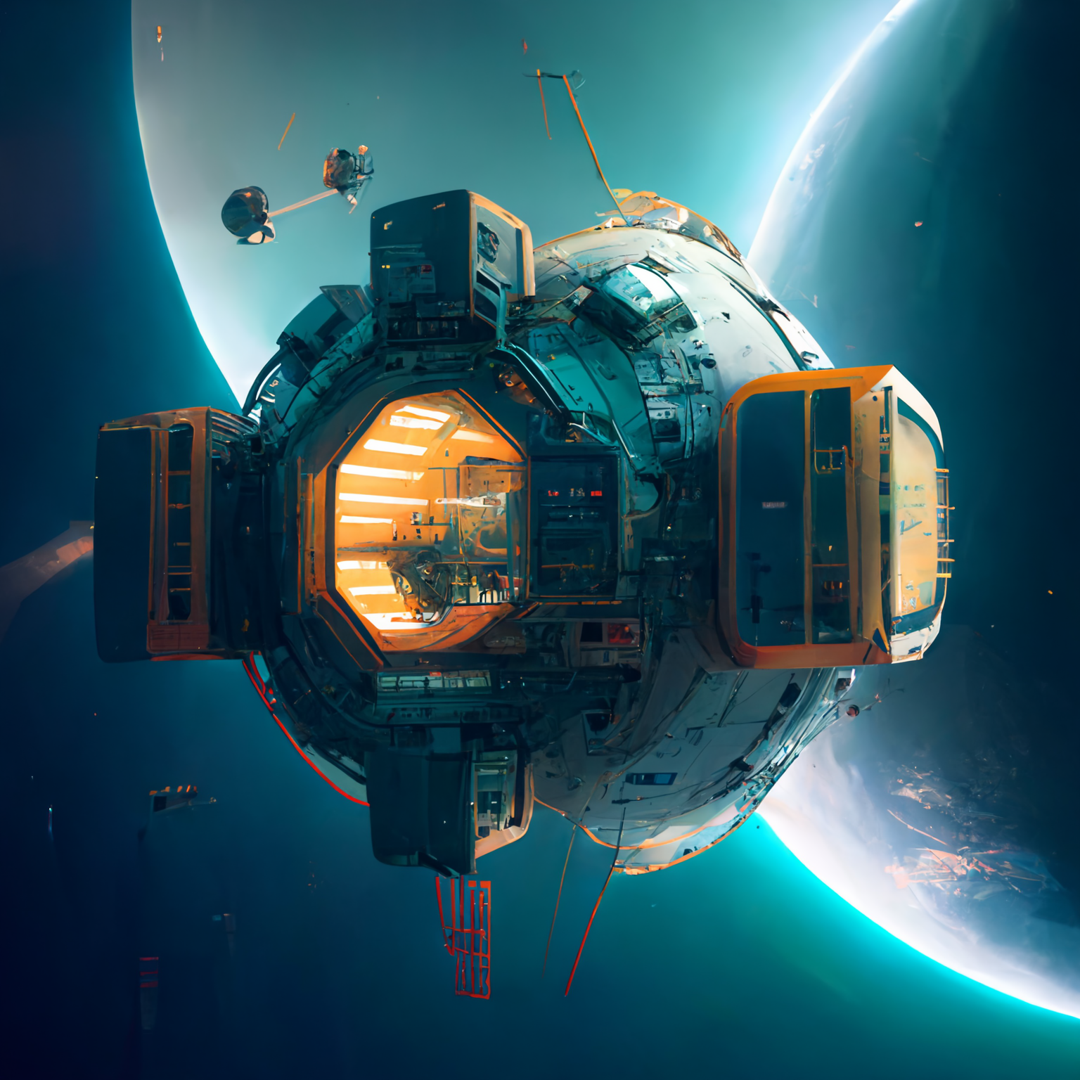 Living in a space station: ESL/EFL Lesson Plan and Worksheet