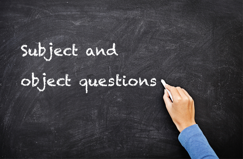 Subject and object questions: ESL/EFL Lesson Plan and Worksheet