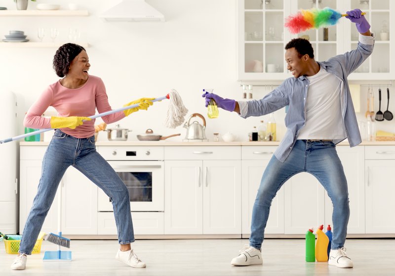 The joy of housework: ESL/EFL Lesson Plan and Worksheet
