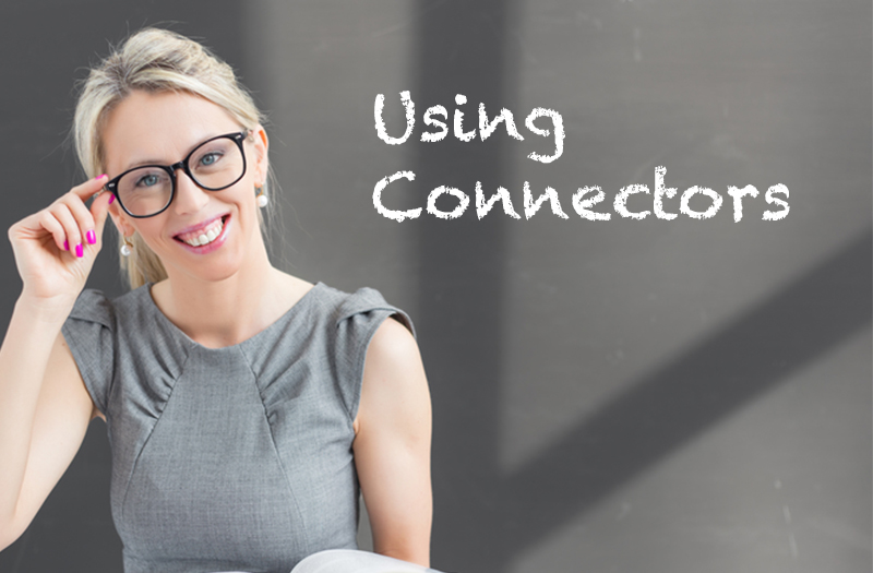 Using connectors: ESL/EFL Lesson Plan and Worksheet