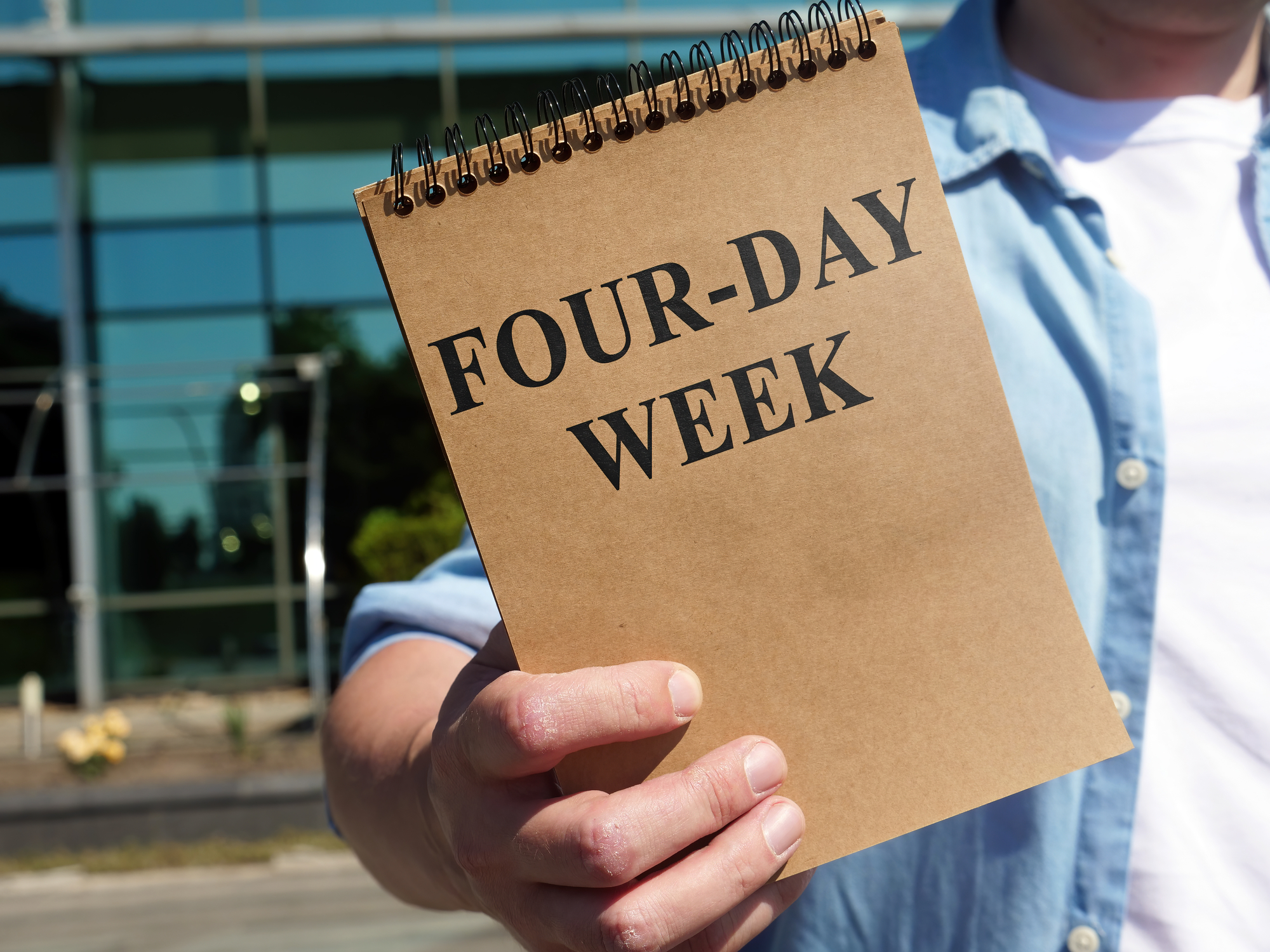 A four-day workweek: ESL/EFL Lesson Plan and Worksheet