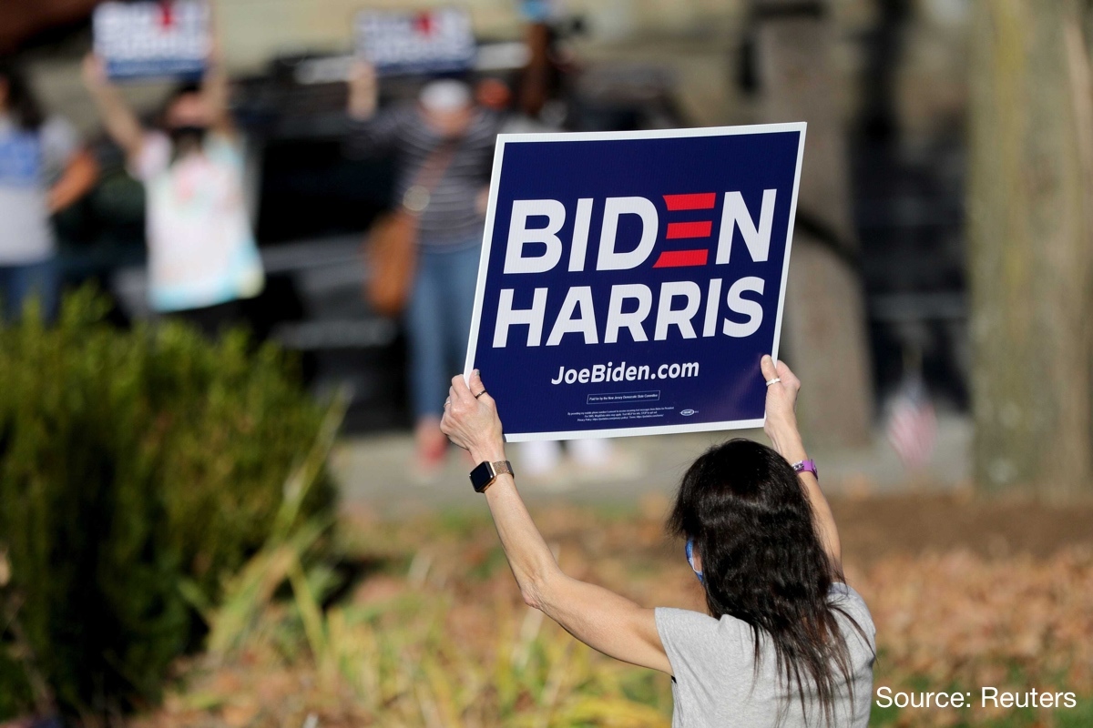 Biden and Harris take the White House: ESL/EFL Lesson Plan and Worksheet