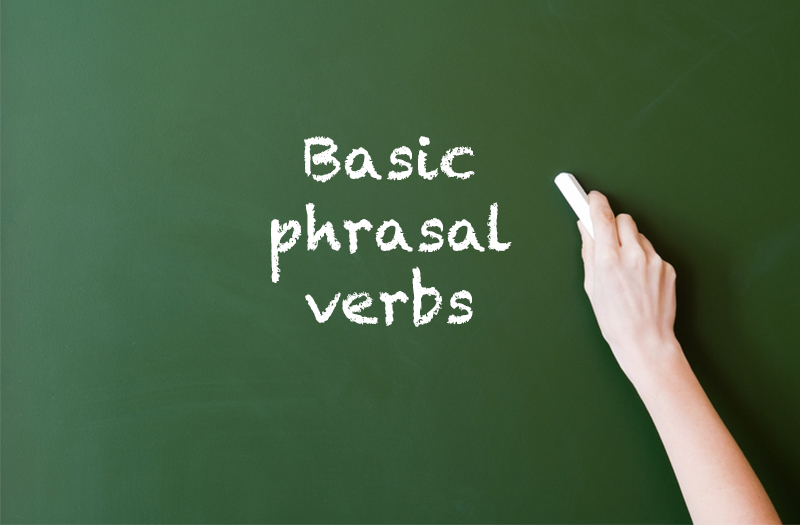 Basic phrasal verbs: ESL/EFL Lesson Plan and Worksheet